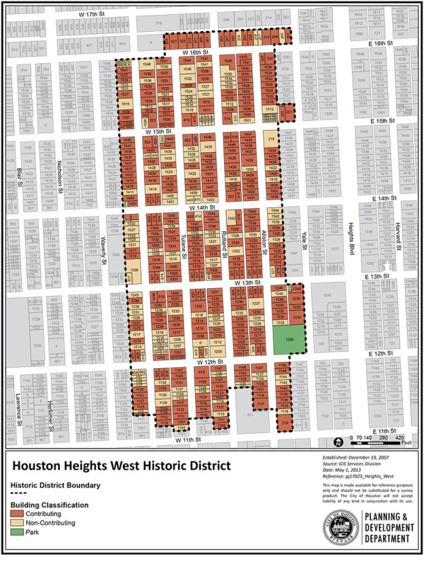 Houston Heights Historic District - Houston Heights Association